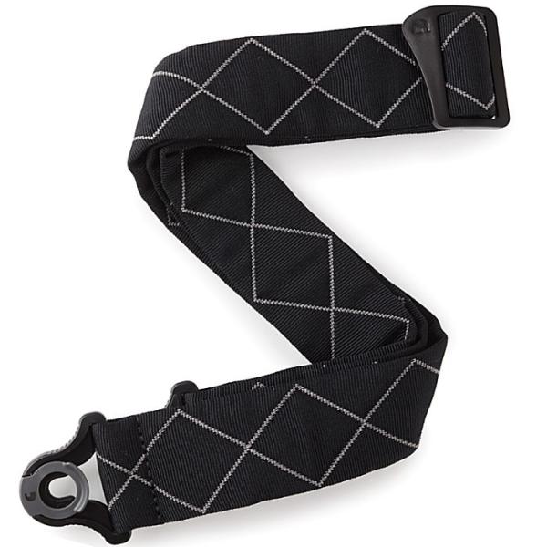 Auto Lock Guitar Strapは、ストラップ本体にロック機構が組み込まれた画期的なデザインのストラップです。ストラップエンド部分をギターやベースのエンドピンにスライドし装着するだけのシンプルかつ取り付け簡単な設計。スプリングが...