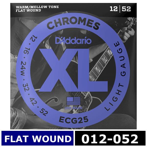 XL Chromes Flat Woundは、D'Addarioで最も温かみがありマイルドなサウンドを奏でるフラットワウンドエレキギター弦です。ジャズギタリストはもちろん、ブルースレジェンドにも愛されるこのフラットワウンド弦は、滑らかな弾き...
