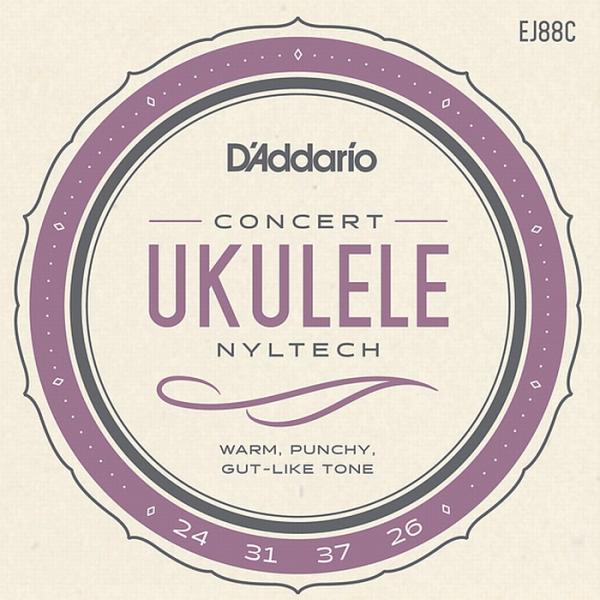 ウクレレ弦の老舗Aquila 社との共同開発により製作された、D'Addario Nylteck弦は、温かみがありながらもパンチの効いたサウンドで、抜群のプレイアビリティ、正確なイントネーションとピッチを兼ね備えています。 コンサート用