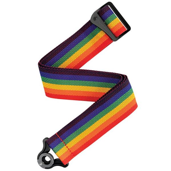 Auto Lock Guitar Strapは、ストラップ本体にロック機構が組み込まれた画期的なデザインのストラップです。ストラップエンド部分をギターやベースのエンドピンにスライドし装着するだけのシンプルかつ取り付け簡単な設計。スプリングが...