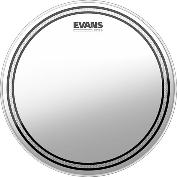 EC2はダイナミックレンジが広く、G2同様にタム用ヘッドとして非常に人気の高いモデルです。EC2には EVANS 独自のサウンド・シェイピング・テクノロジー(SST)が採用されており、フィルムの下に配置した倍音コントロールリングが、ヘッドの...