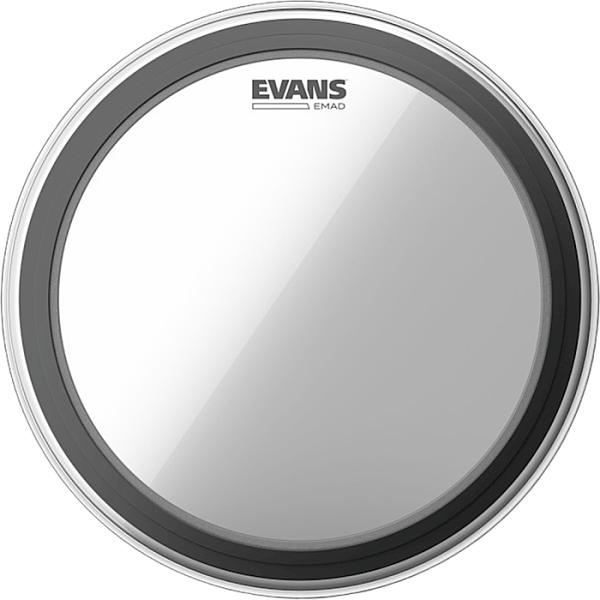 EMAD は EVANS 独自のサウンド・コントロールシステムで、バスドラムヘッドを取り外すことなく交換可能な、幅の違う２種類のウレタン製ミュートリング（ダンピングリング）が付属しており、好みのミュートの度合いに合わせ簡単に脱着できます。 ...
