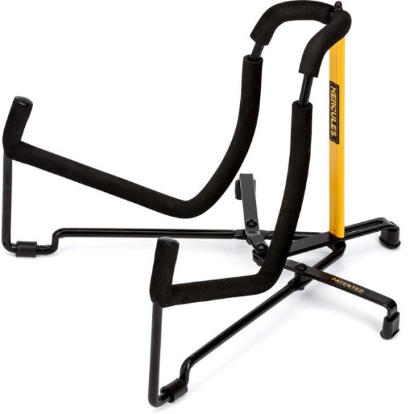 コンパクトに設計されたアコースティック用「トラベライト」スタンドです。 ギターケースのポケットに収めることが出来ます。SFF採用。Height: 250mmWeight: 0.9kgBase radius: 325×255mmLoad ca...