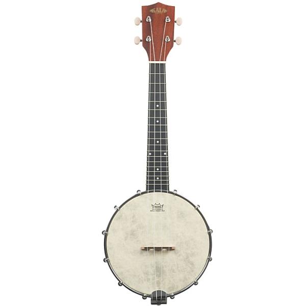 KALA のバンジョーウクレレは、1920 〜 30 年代にアメリカで流行したバンジョーレレ（banjolele）という楽器のデザインを踏襲した楽器です。スケール長はコンサートサイズとウクレレに近い設計になっています。ヘッドにはRemo W...