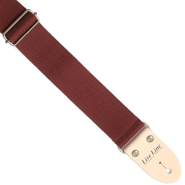 アクリルとコットンを混合したAC素材を採用したシンプルで直ぐ馴染むストラップ。ナイロンストラップに代わるニュースタンダードです。耐久性と品質を兼ね備えながらもコストパフォーマンスに優れた、信頼の日本製です。長さ：78〜135cm