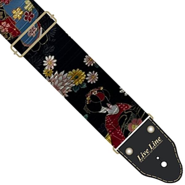 ベースはもちろん、重量ある多弦ギターにもお勧めの70mm幅ベース用ストラップ。レザーエンドにステッチを入れて、耐久性を増しています。長さ：90〜160cm