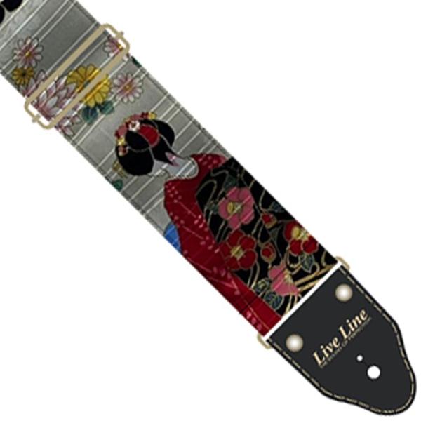 ベースはもちろん、重量ある多弦ギターにもお勧めの70mm幅ベース用ストラップ。レザーエンドにステッチを入れて、耐久性を増しています。長さ：90〜160cm