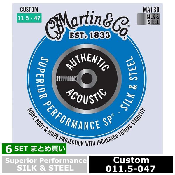 ブルーのパッケージの「SP弦」は、従来のマーティン弦とSP弦を一体化したもので、ライナップの中では最もスタンダードな弦と言える。従来は芯線のメッキ加工にプラス・プレート（銅メッキ）とティン・プレート（錫メッキ）が混在していたが、HT（Hig...