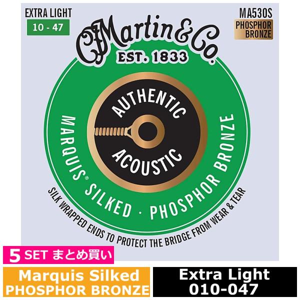 グリーンのパッケージの「マーキスシルクド弦」は、SP弦のボールエンド部をシルクでラッピングしたもので、例えばデリケートなヴィンテージ・ギターのブリッジ部を保護するのに最適な弦である。従来は芯線のメッキ加工にプラス・プレート（銅メッキ）とティ...