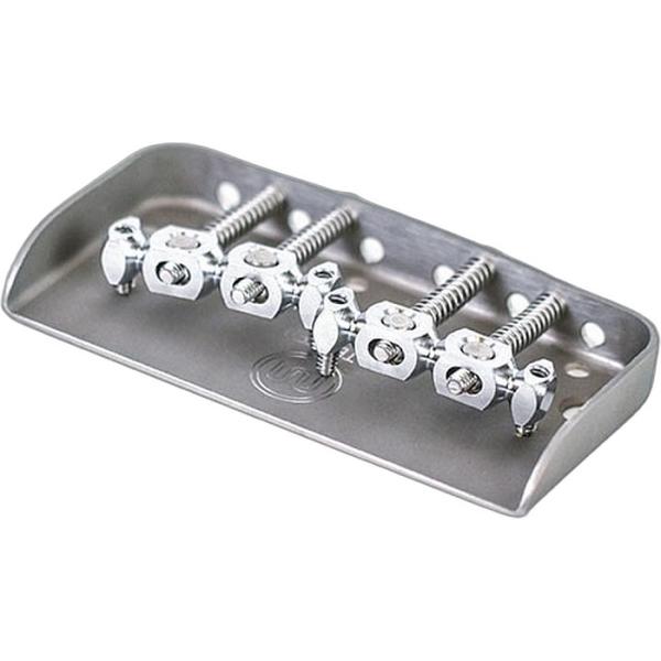 リア側にハムバッカーを搭載したTELECASTER （THINLINE、CUSTOM、DELUXE）タイプや、ハードテイル仕様のSTRATOCASTERタイプ向けのブリッジです。M7.2はブリッジプレートのリア側でも弦を止められるトップロー...