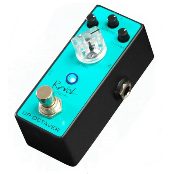 RevoL UP OCTAVER EOT-01は、１オクターブ・２オクターブ下、１オクターブ上の音をミックスすることで、シンセライクなサウンドを生みだします。各オクターブノブは個別にミックス具合の調整が可能です。 普段とはひと味違ったリード...