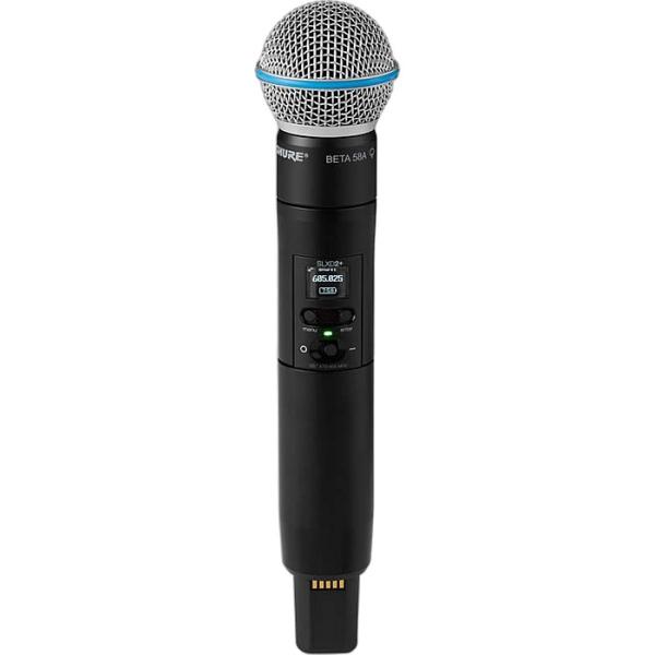 SLXD2+/B58は、SLX-D+デジタルワイヤレスシステムに対応するハンドヘルド型送信機で、BETA58Aカーディオイド・ダイナミックマイクロホンカプセルを搭載しています。・BETA 58A スーパーカーディオイド ダイナミックマイクロ...