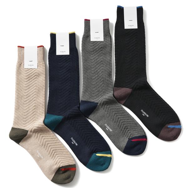 ブランド:NASSOW (ナッソー)品番:1252101カラー:00 BLACK / 11 GREY / 62 NAVY / 73 BEIGEサイズ:ONE(25-27cm)素材:綿・ナイロン・ポリエステル・ポリウレタンソックス5点までのご...