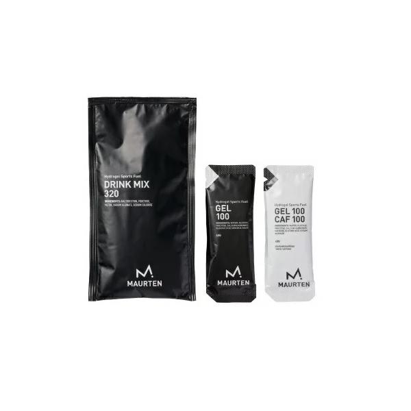 フルマラソンに必要なカーボローディングを効果的にサポートするドリンクミックス320とレース中の効果的な炭水化物補給を可能にしたジェル100、世界記録保持者キプチョゲ選手の発案で企画されたレース後半におすすめなジェル100カフェイン100を組...