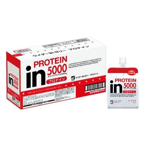 ウイダーinゼリー プロテイン ヨーグルト味 180g×6個すばやいたんぱく質補給！ホエイペプチド※5,000mg配合※ペプチド：吸収されやすい、分解したたんぱく質ヨーグルト味90kcal【原材料】果糖ぶどう糖液糖、砂糖、ホエイペプチド（ホ...