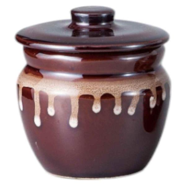 自家製の梅干しやキムチ、薬味などを小分けにして保存するのに便利な壺型の保存容器です。そのまま食卓に出せるデザイン性の高さが魅力。家庭用にはもちろん、ラーメン店さんなどの卓上漬物入れとしても人気の商品です。サイズ: 直径 8.6x高さ 9.5...