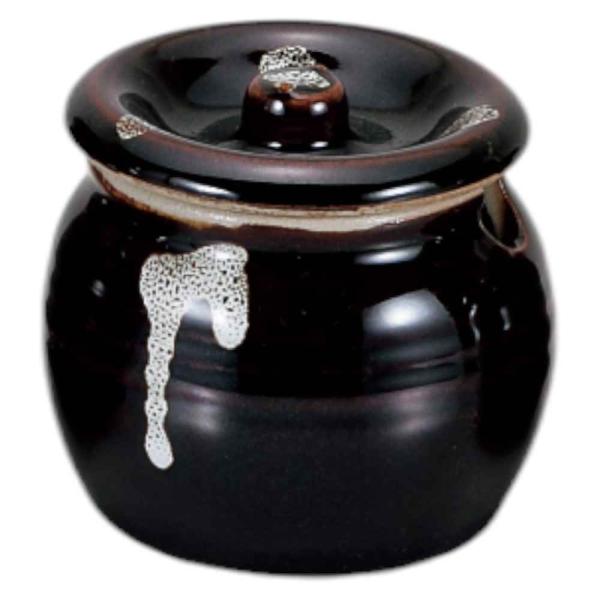 自家製の梅干しやキムチ、薬味などを小分けにして保存するのに便利な壺型の保存容器です。そのまま食卓に出せるデザイン性の高さが魅力。家庭用にはもちろん、ラーメン店さんなどの卓上漬物入れとしても人気の商品です。サイズ: 直径 8x高さ 6.8cm...