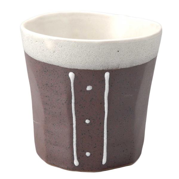 いつものグラスを陶器に変えれば、お酒はもっと楽しくなる手触りと色柄が愉しめるロックカップを豊富に揃えました。サイズ: 直径9.5x高さ9cm生産:日本製陶器※ご注文に関する注意事項※陶器の性質上、窯の温度や湿度や釉薬のかかり具合によって色や...