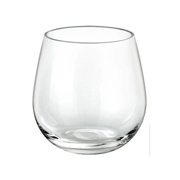 まるっこい形がおしゃれ！Borgonovo（ボルガノーボ）の大型グラスです。この容量では珍しい形状です。デザートグラスや、めいっぱいデコレーションしたい飲み物にいかがでしょうか。フラワーアレンジメントやグラスアクアリウムなど、インテリアとし...