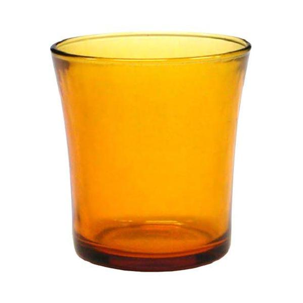 琥珀色がとても綺麗なベルメイルシリーズです。デュラレックスでは珍しいアンバーカラーは、マリンシリーズ同様飲み物を綺麗に魅せるアイテムです。サイズ：直径 7.1×高さ 7.6cm  160cc生産:フランス（現在）カートン単位購入希望は48個...