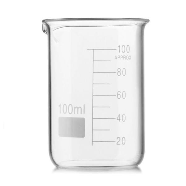 化学の実験みたいなビーカーです。ミルクピッチャ、タンブラーの代わりにちょっと嗜好を変えたおもてなしなどに。サイズ: 直径 5.8x高さ 7.5cm、容量100cc(満タン）生産:アメリカ または 中国ホウケイ酸（耐熱）ガラスこちらのガラスは...