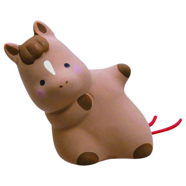 【発売日：2025年11月30日】2026年の干支「午」は、前向きな力や成長を象徴する縁起物。陶器やガラス製の午の置物・根付・土鈴は、ご自宅の正月飾りはもちろん、年末年始のご挨拶や贈答品、販促用の粗品としてもご好評をいただいております。町内...