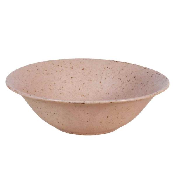 暖かみのある落ち着いたピンクベージュの色味で和にも洋にも使えそうな浅鉢です。一品料理をちょっと盛り付けるのはもちろん、サラダや鍋料理の取り鉢として使ったり、シリアルやヨーグルト、フルーツなどをのせたり。軽くて重なりがよく、業務用としても扱い...