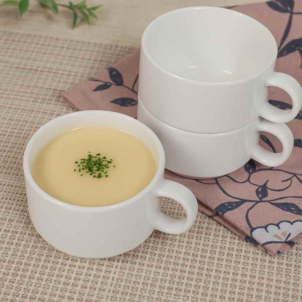 ピタッと重なる姿が気持ちいいスタッキングカップです。食器棚にコンパクトに収納できるので、家族用や来客用に揃えても場所をとりません。コーヒーだけでなく、紅茶や抹茶ラテ、温かいスープなど、いろいろな飲み物を楽しんでくださいね。サイズ: 幅10....