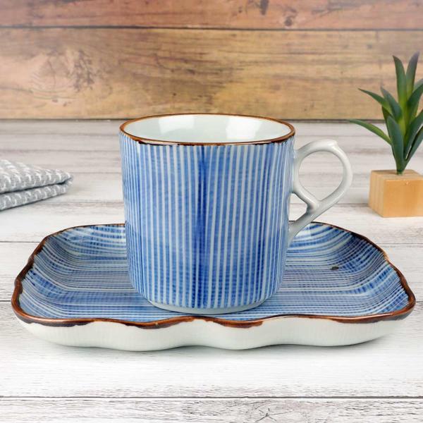 素敵な和のコーヒー碗皿です。鉄粉や釉薬のむら、小さなピンホール、触って痛くない程度の突起など、アウトレットの症状が見られるため、お得な価格でご提供します。自分で使う分にはまったく問題の無いコーヒーカップ＆ソーサーのため、廃棄するのはとてもも...