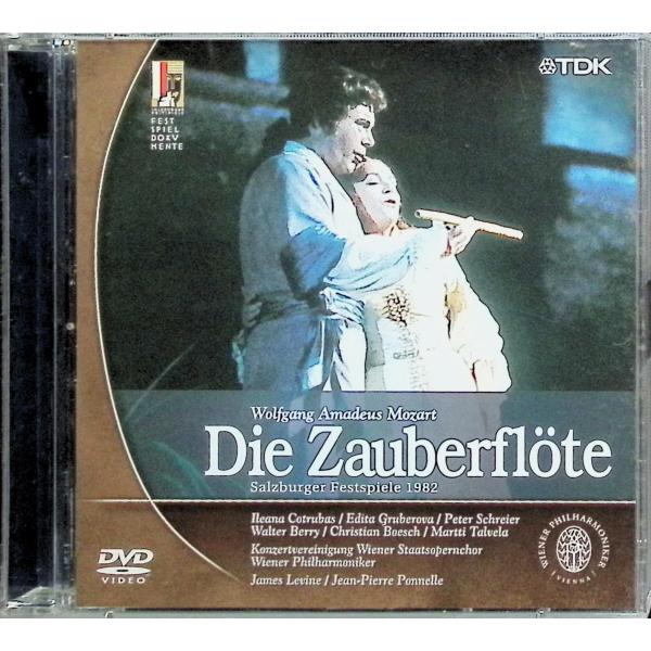 モーツァルト作曲 歌劇《魔笛》 ザルツブルグ音楽祭 1982 [DVD2枚組] 指揮：ジェームズ・レヴァイン音声 /   字幕 /  JAN : 4988026817047TDKコアコロムビアミュージックエンタテインメントDVD/ブルーレイ...