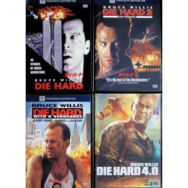 ダイ・ハード 4作品セット[DVD] ブルース・ウィリス／ボニー・ベデリア／レジナルド・ヴェルジョンソン／ウィリアム・アザートン音声 /  日本語・英語 字幕 /  日本語・英語JAN : 4988142584120DVD/ブルーレイ,外国...