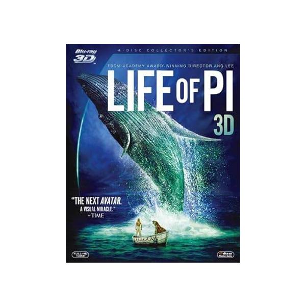 ライフ・オブ・パイ/トラと漂流した227日 4枚組コレクターズ・エディション(特製ブックレット付) (初回生産限定) [Blu-ray＋DVD] スラージ・シャルマ (出演), イルファン・カーン (出演), アン・リー (監督)音声 / ...
