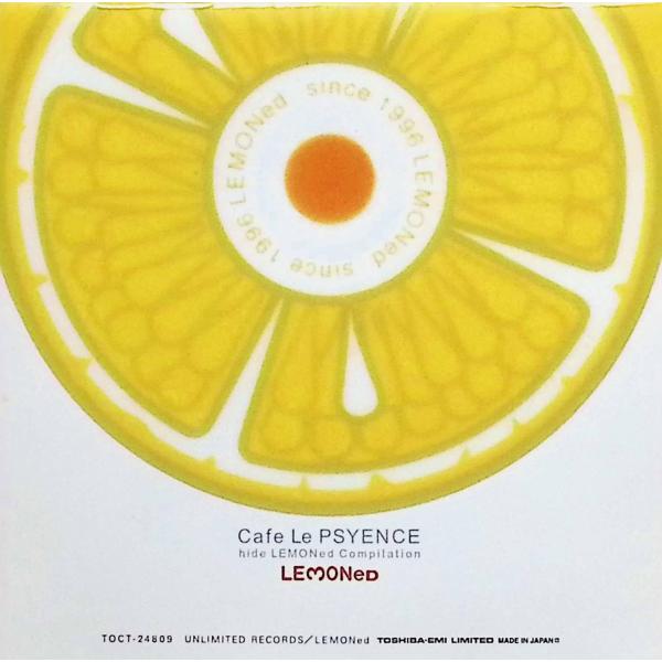 Cafe Le Psyence-hide LEMONed Compilation TRANSTIC NERVEJAN/品番  4988006178717　EMIミュージック・ジャパンユニバーサル ミュージック (e)CD,邦楽