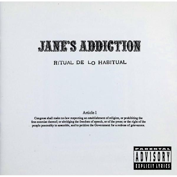 Ritual De Lo Habitual (amended) ジェーンズ・アディクション【JAN/品番】0075992622325/Wea/Warner Bros.ワーナーミュージックジャパンCD,洋楽