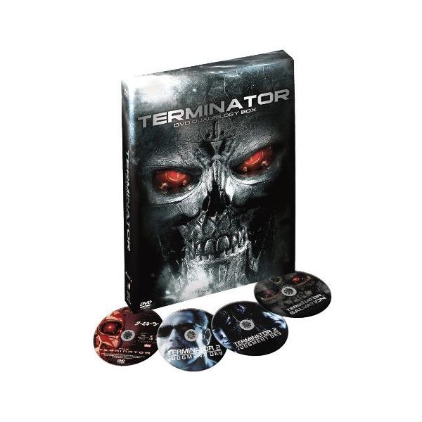 ターミネーター DVDクアドリロジーBOX(4枚組) 【個数限定商品】 アーノルド・シュワルツェネッガー、リンダ・ハミルトン、エドワード・ファーロング、クリスチャン・ベイル、ニック・スタール音声 /  日本語・英語 字幕 /  日本語・英語...