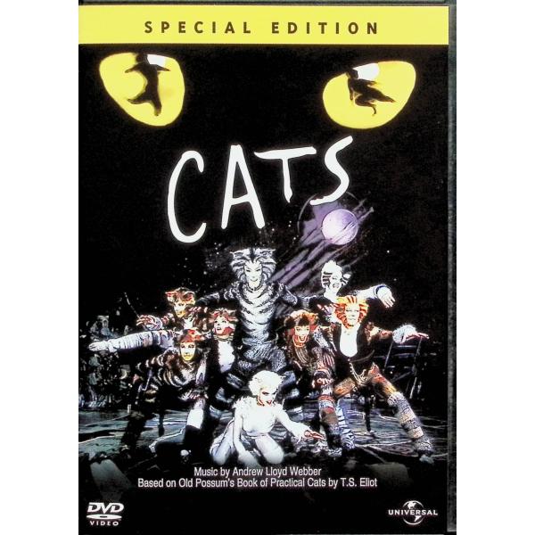 キャッツ スペシャル・エディション[DVD2枚組] “サー”ジョン・ミルズ (出演), エレイン・ペイジ (出演), ディヴィッド・マレット (監督)音声 /  英語 字幕 /  日本語・英語・中国語・韓国語・ポルトガル語・スペイン語・タイ...