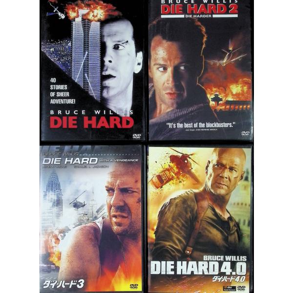 ダイ・ハード 4作品セット[DVD] ブルース・ウィリス／ボニー・ベデリア／レジナルド・ヴェルジョンソン／ウィリアム・アザートン音声 /  日本語・英語 字幕 /  日本語・英語JAN : 4988142787620DVD/ブルーレイ,外国...