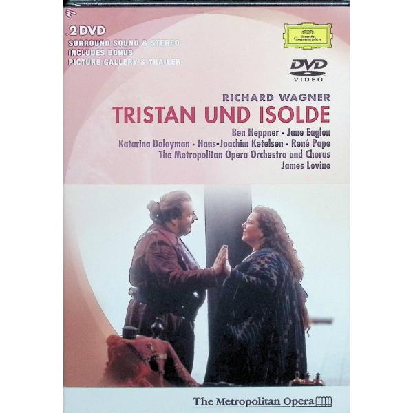 ワーグナー:楽劇《トリスタンとイゾルデ》 [DVD] ワーグナー、指揮:ジェイムズ・レヴァイン、ベン・ヘップナー（トリスタン）、ジェーン・イーグレン（イゾルデ）、ルネ・パーペ（マルケ王）、メトロポリタン歌劇場JAN : ユニバーサル ミュー...