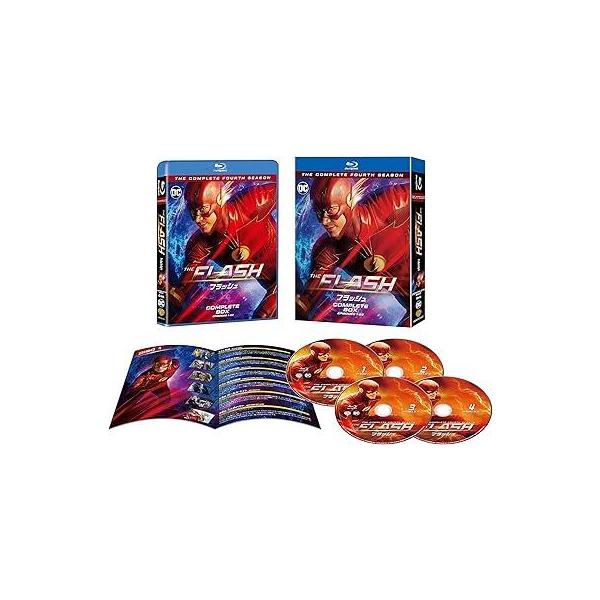 THE FLASH/フラッシュ 4thシーズン ブルーレイ コンプリート・ボックス (1~23話・4枚組) [Blu-ray] グラント・ガスティン (出演), キャンディス・パットン (出演)音声 /  日本語・英語 字幕 /  日本語・...