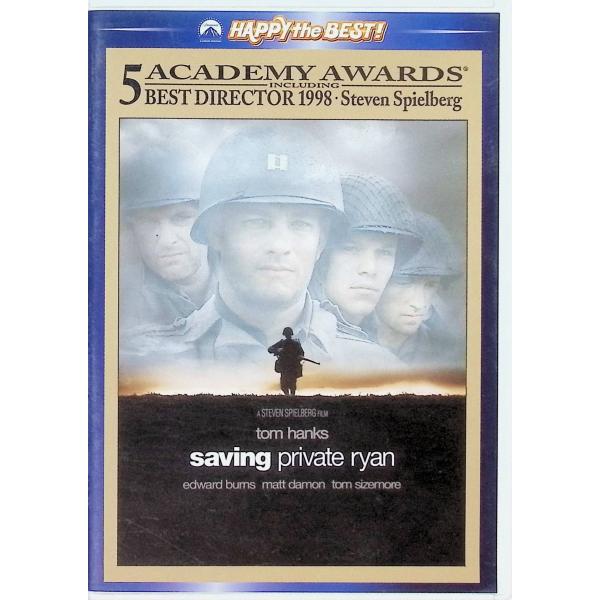 プライベート・ライアン [DVD] トム・ハンクス、マット・デイモン、トム・サイズモア   監督名：スティーヴン・スピルバーグ音声 /  日本語・英語 字幕 /  日本語・英語JAN : 4988113757317DVD/ブルーレイ,外国映...