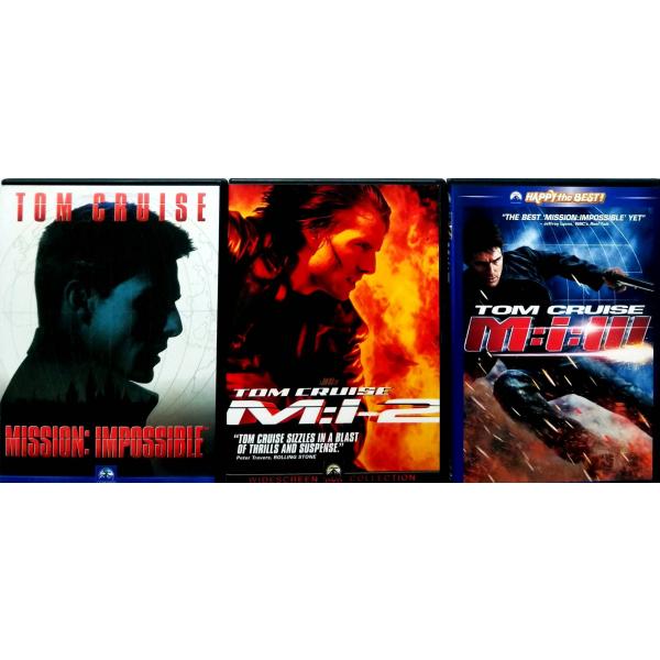 ミッション:インポッシブル 3作品セット[DVD] トム・クルーズ (出演)音声 /  日本語・英語 字幕 /  日本語・英語JAN : DVD/ブルーレイ,外国映画,アクション