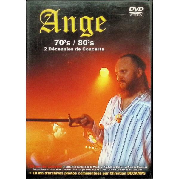 70's / 80's - 2 DECENNIES DE CONCERTS[海外版DVD] Ange音声 /   字幕 /  JAN : 3426300090133Musea Records FranceDVD/ブルーレイ,ミュージック,洋楽