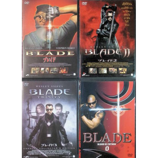 ブレイド 4作品セット（映画3部作＋TVシリーズ）[DVD] ウェズリー・スナイプス (出演), スティーブン・ドーフ (出演), スティーブン・ノリントン (監督)音声 /  日本語・英語 字幕 /  日本語JAN : 498813278...
