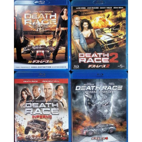 デス・レース 4作品セット[Blu-ray] ジェイソン・ステイサム, ルーク・ゴス, ダニー・トレホ, 監督ポール・W・S・アンダーソン他音声 /  日本語・英語 字幕 /  日本語・英語JAN : 4571264913314DVD/ブル...