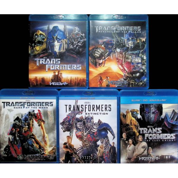 トランスフォーマー 全5作品セット [Blu-ray] マイケル・ベイ音声 /  日本語・英語 字幕 /  日本語・英語JAN : 4988113743099DVD/ブルーレイ,外国映画,SF / ファンタジー
