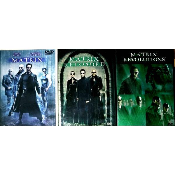 マトリックス 3作品セット  [DVD] キアヌ・リーブス (出演), ローレンス・フィッシュバーン (出演), アンディ・ウォシャウスキー (監督), ラリー・ウォシャウスキー (監督)音声 /  日本語・英語 字幕 /  日本語・英語J...