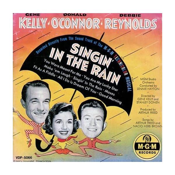 雨に唄えば オリジナルサウンドトラック アーサー・フリード作詞、ナシオ・ハーブ・ブラウン作曲JAN/品番  4988002125821 / VDP-5066ビクターエンタテインメント株式会社CD,サントラ