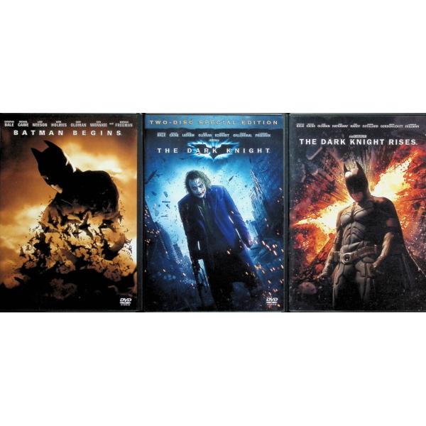 クリストファー・ノーラン バットマン 3作品セット [DVD] クリスチャン・ベール (出演), クリストファー・ノーラン (監督, 脚本), マイケル・ケイン (出演)音声 /  日本語・英語 字幕 /  日本語・英語JAN : 4988...