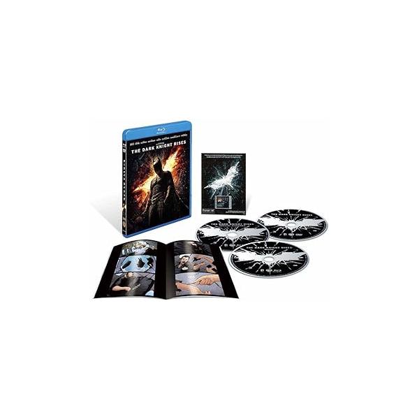 ダークナイト ライジング Blu-ray &amp; DVDセット(初回限定生産)  (3枚組) クリスチャン・ベール (出演), マイケル・ケイン (出演), クリストファー・ノーラン (監督)音声 /  日本語・英語 字幕 /  日本語...