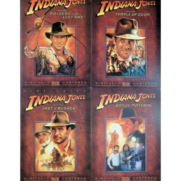 インディ・ジョーンズ 3作品＋ボーナスディスク（DVD4枚組） ハリソン・フォード (出演), カレン・アレン (出演), スティーブン・スピルバーグ (監督)音声 /  日本語・英語 字幕 /  日本語・英語JAN : 498811381...